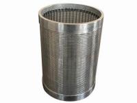 China Johnson Type Stainless Steel Water Well Screen 0.1mm Slot 304 316L for sale
