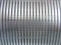 China Stainless Steel Wedge Wire Water Well Screen 0.02mm Slot Precision Filter for sale