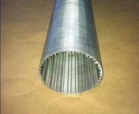 China Stainless Steel Wedge Wire Water Well Screen 0.02mm Slot Precision Filter for sale