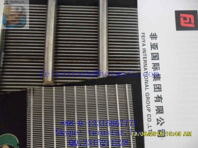 China 304 Stainless Steel V Wire Flat Panel Rain Water Harvesting Screen 150 Micron for sale