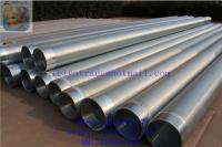China Stainless Steel Johnson Well Screen 316L 0.1mm Slot Water Well Filter Pipe for sale