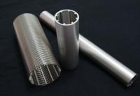 China Stainless Steel Wedge Wire Water Well Screen 304 316L 114mm Diameter 0.5mm Slot for sale