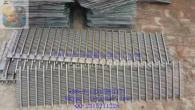 China Stainless Steel Johnson Well Screen Tube 304 316L 3.5 to 12.75 Inch OD 0.1-1.5mm Slot for sale