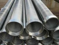 China Wedge Wire Screen for Water Well Drilling 19mm to 4000mm Diameter Up to 6000mm Length for sale