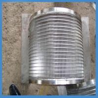 China Stainless Steel Wedge Wire Sieve Bend Screen 0.1mm Slot 304 316L for Dewatering for sale