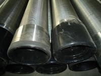 China Stainless Steel 304 316L Vee Wire Johnson Screen Pipe 0.1mm Slot Water Well Filter for sale