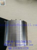 China Stainless Steel Continuous Slot Screen Pipe 4-36 inch Diameter 0.15-1.5mm Slot for Oil Well Drilling for sale