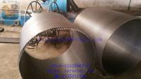 China Stainless Steel Wedge Wire Water Well Screen 304 316L 0.1mm Slot 4 inch OD for sale