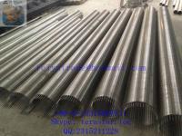 China Stainless Steel Wedge Wire Johnson Well Screen 304 316L 0.1mm Slot 4in OD for sale