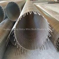 China 10-3/4 inch 273mm Stainless Steel Wire Wrapped Continuous Slot Well Screen 1.5mm Slot for sale