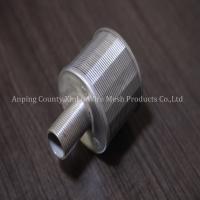 China Stainless Steel Johnson Screen Nozzle Wedge Wire Water Filter Bottom Nozzle 45mm to 108mm for sale