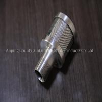 China Stainless Steel Johnson Screen Nozzle Wedge Wire Water Filter Bottom Nozzle 45mm to 108mm for sale
