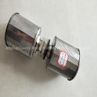 China Titanium 82mm Double Head Wedge Wire Johnson Screen Nozzle With M32mm For Mixed Bed Filter for sale