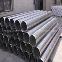 China Duplex Stainless Steel 2207 Wedge Wire Johnson Screen Pipe 0.020 inch Slot for Water Well Drilling for sale