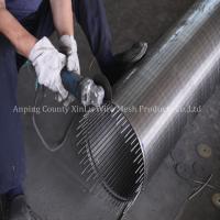China 0.010 inch Continuous Slot Deep Well V Wire Johnson Screen Tube Polished Surface FITO Flow for sale