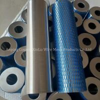 China Stainless Steel V Wire Continuous Slot Screen Tube 50micron Johnson Strainer Pipe 304 316L for sale