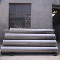 China Stainless Steel Wedge Wire Continuous Slot Screen Tube Johnson V Wire Strainer Pipe 0.020 inch for sale