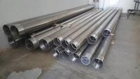 China Stainless Steel Wedge Wire Screen Tube 304 316L 0.1mm Slot 89mm Diameter for sale