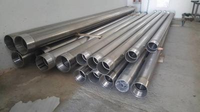 China Stainless Steel Wedge Wire Screen Tube 304 316L 0.1mm Slot 89mm Diameter for sale