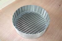 China Wedge Wire Cone Screen / Rotary Drum Screen / Johnson Cylindrical Filter Basket for sale