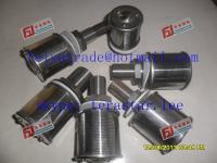 China Stainless Steel Wedge Wire Filter Nozzle DN45-108 Johnson Screen Water Gas Strainer for Power Plant for sale