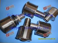 China Stainless Steel Wedge Wire Filter Nozzle DN45-108 Johnson Screen Water Gas Strainer for Power Plant for sale