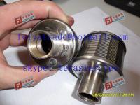 China Stainless Steel Wedge Wire Filter Nozzle DN45-108 Johnson Screen Water Gas Strainer for Power Plant for sale