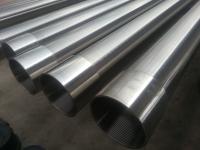 China Stainless Steel Wedge Wire Well Screen 0.1mm Slot 316L for Water Filtration for sale