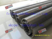China Stainless Steel Water Well Screen Wedge Wire 304 316 25mm to 800mm Diameter 6m Length for sale