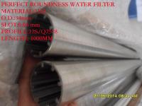 China Stainless Steel Water Well Screen Wedge Wire 304 316 25mm to 800mm Diameter 6m Length for sale