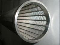 China Stainless Steel Wedge Wire Well Screen Pipe 304 316L 0.25mm Slot OD 25-120mm for sale