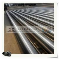 China AISI 316L Johnson Wire Wrap Screen Tube 33mm OD 50 Micron Slot for Industrial Filtration for sale