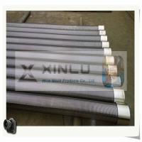 China AISI 316L Johnson Wire Wrap Screen Tube 33mm OD 50 Micron Slot for Industrial Filtration for sale