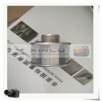 China Stainless Steel Wedge Wire Filter Nozzle 0.2mm Slot M20 M24 M32 for Water Treatment for sale