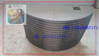 China Wedge Wire Arc Sieve Panel Continuous Slot Screen for Mining and Brewery for sale