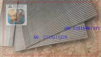 China Wedge Wire Flat Panel Screen 50-750 Micron Slot Width Up to 3000x6000mm for sale