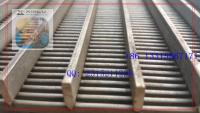 China Wedge Wire Flat Panel Screen 50-750 Micron Slot Width Up to 3000x6000mm for sale