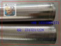 China Stainless Steel Johnson Wedge Wire Water Well Screen 219mm OD 1.0mm Slot 5.8m Length for sale