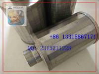 China Stainless Steel Wedge Wire Filter Nozzle 304 316L 89mm 114mm Slot 0.1mm 0.5mm for sale
