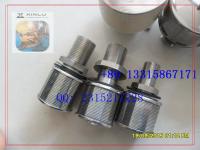 China Stainless Steel Wedge Wire Spray Screen Nozzle 45mm to 108mm for Water Treatment Filtration for sale