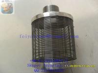 China Stainless Steel Wedge Wire Spray Screen Nozzle 45mm to 108mm for Water Treatment Filtration for sale