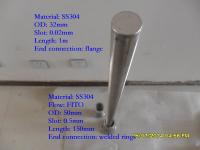 China STAINLESS STEEL FILTER CANDLE / LATERAL SCREENS for sale