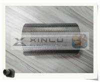 China Stainless Steel Wedge Wire Water Well Screen 304 316L 0.1mm Slot 4 inch OD for sale