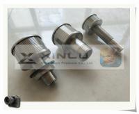China Stainless Steel Wedge Wire Filter Nozzle 0.1mm Slot 45-108mm Diameter for Water Well Sand Control for sale