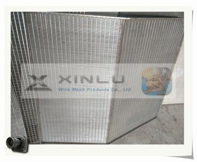 China Stainless Steel Wedge Wire Sieve Bend Screen 0.1mm Slot 304 316L for Dewatering for sale