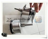 China Stainless Steel Wedge Wire Filter Nozzle 45mm to 70mm Diameter 0.2-0.5mm Slot for Industrial Filtration for sale