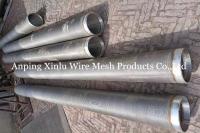 China Stainless Steel V Wire Wrapped Well Screen Pipe 0.1mm-3.0mm Slot SS304 316L for Oil and Gas Industry for sale