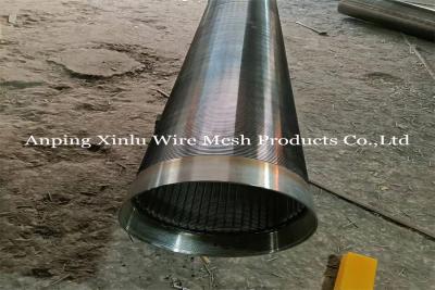 China 300mm OD Water Well Screen Pipe 0.1-3mm Slot for Oil and Gas Sand Control for sale