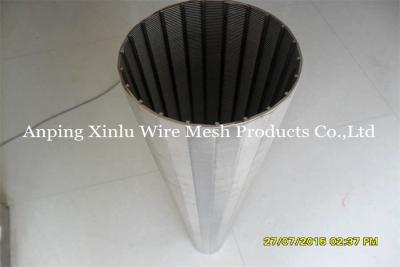 China 89mm Stainless Steel Vee Wire Johnson Screen Pipe Customized for Liquid Filtration 0.02-10mm Slot for sale