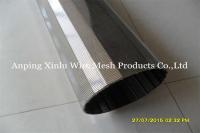 China 89mm Stainless Steel Vee Wire Johnson Screen Pipe Customized for Liquid Filtration 0.02-10mm Slot for sale